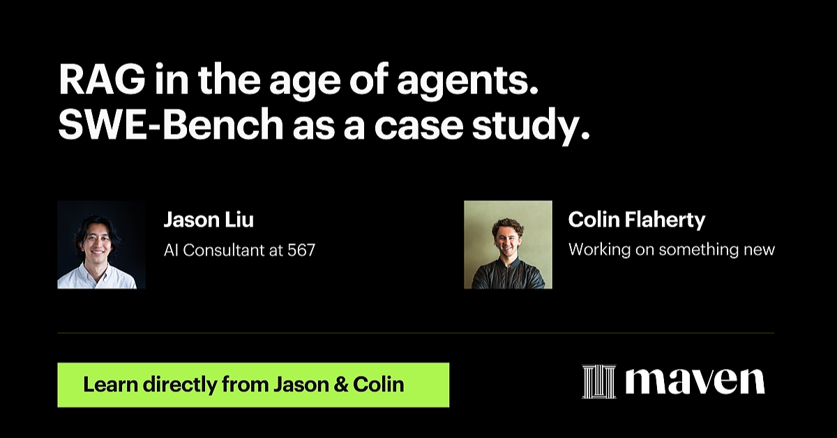 RAG in the age of agents. SWE-Bench as a case study.